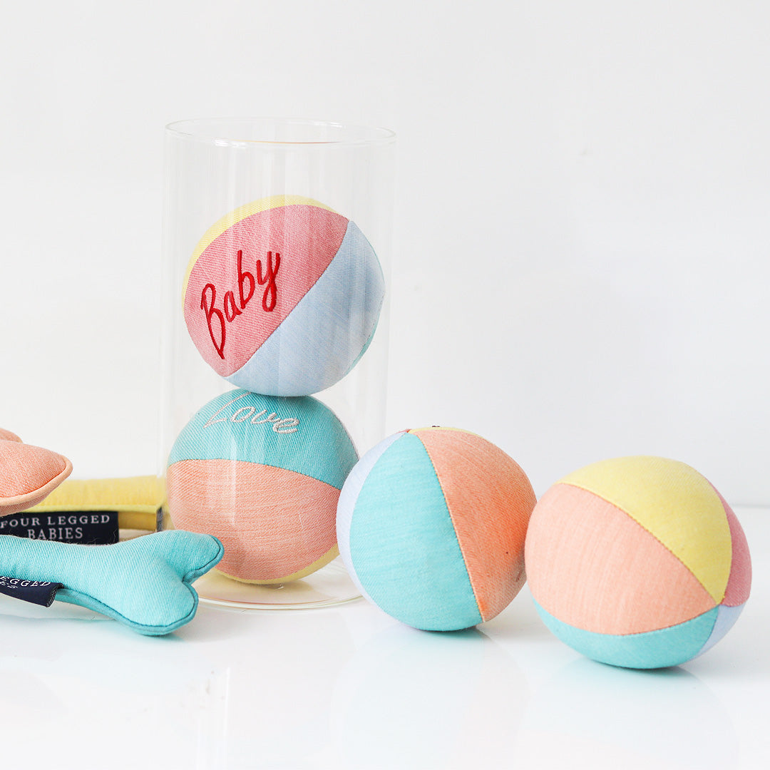 Luxury Colorful ball toy - New in – FourLeggedBabies